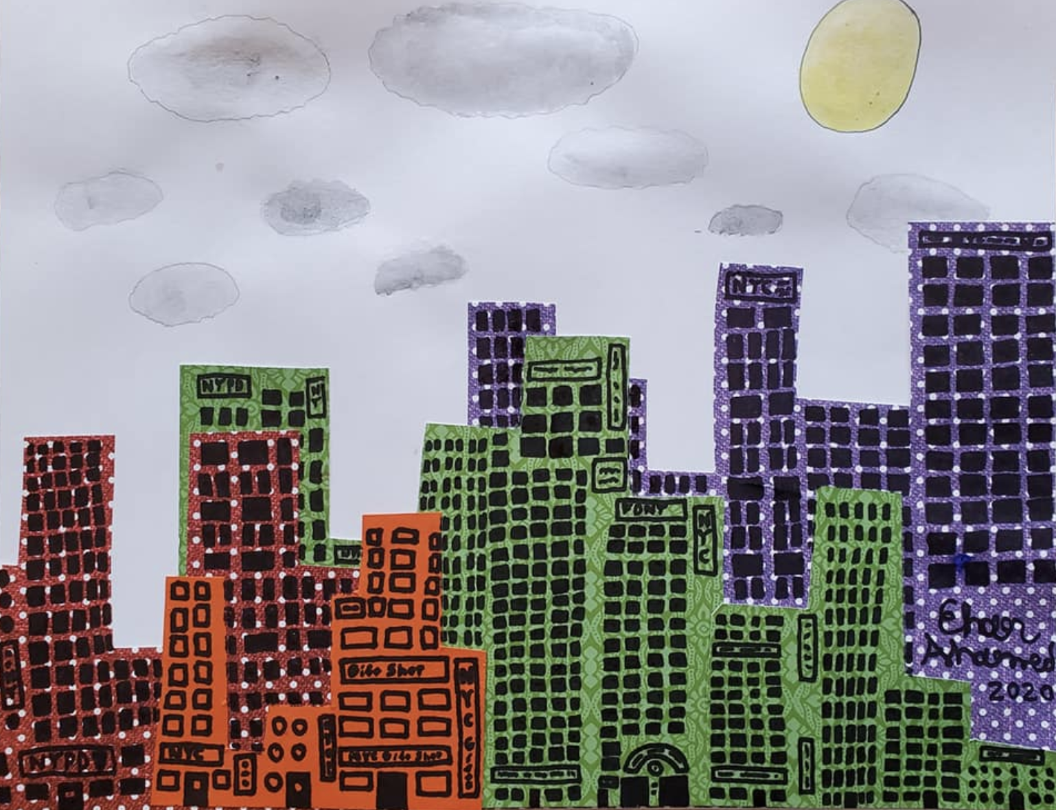 How to Make a House Collage For Kids - Welcome to Creativity School!