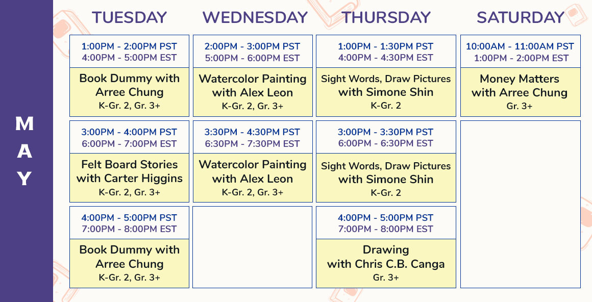 Creativity School - Schedule - Welcome to Creativity School!