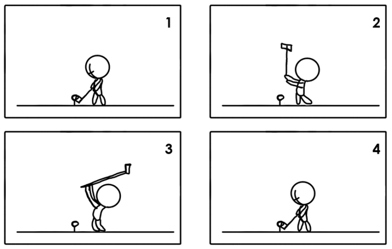 Principles of Animation: Anticipation and Pose-to-Pose