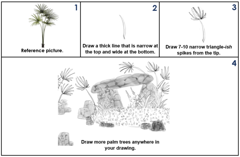 Beautiful Nature Drawing- Easy and Simple Step by Step Guide for Kids